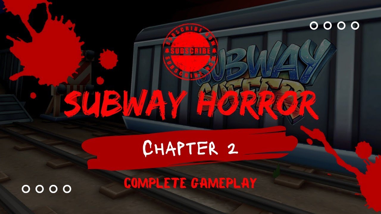 Subway horror chapter 2| subway surfers parody game😂| gameplay ...