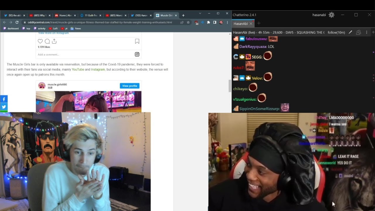 YourRage asks xQc to do a lightskin stare... - YouTube