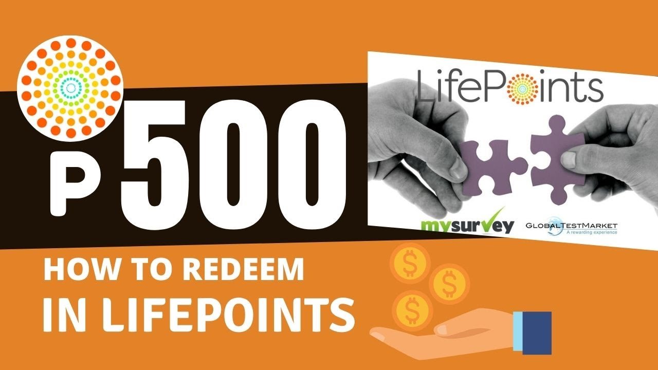 HOW TO REDEEM YOUR POINTS IN LIFEPOINTS | ONE OF THE LEGIT SURVEYING ...