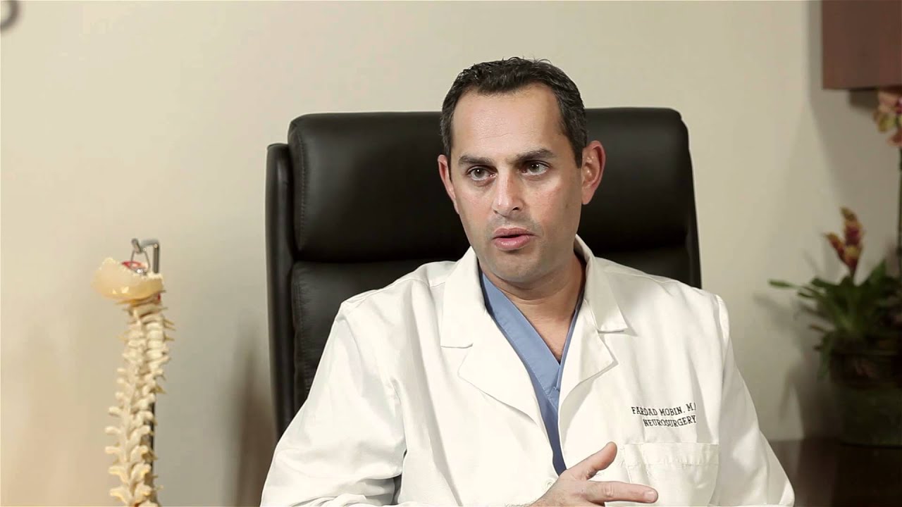 Dr. Fardad Mobin Discusses Spine and Back Care at the St. Vincent Spine ...