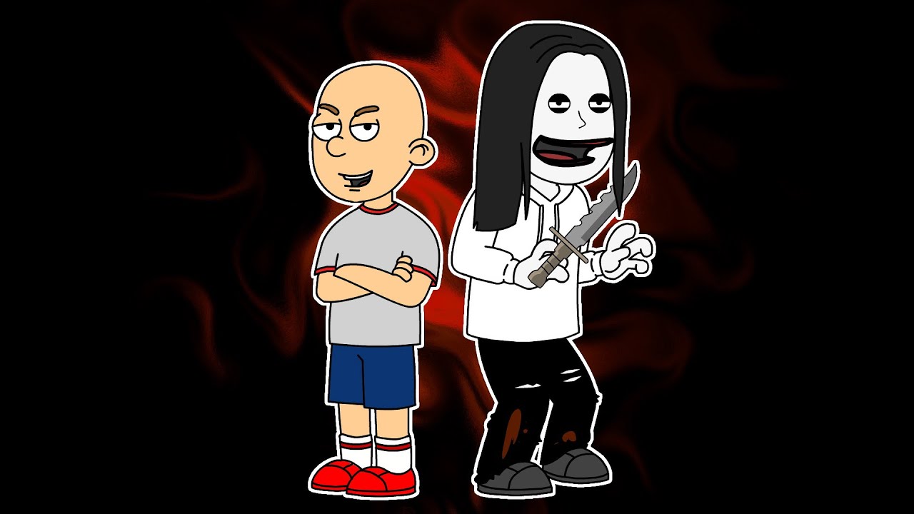 Classic Caillou Summons Jeff the Killer/Grounded - YouTube