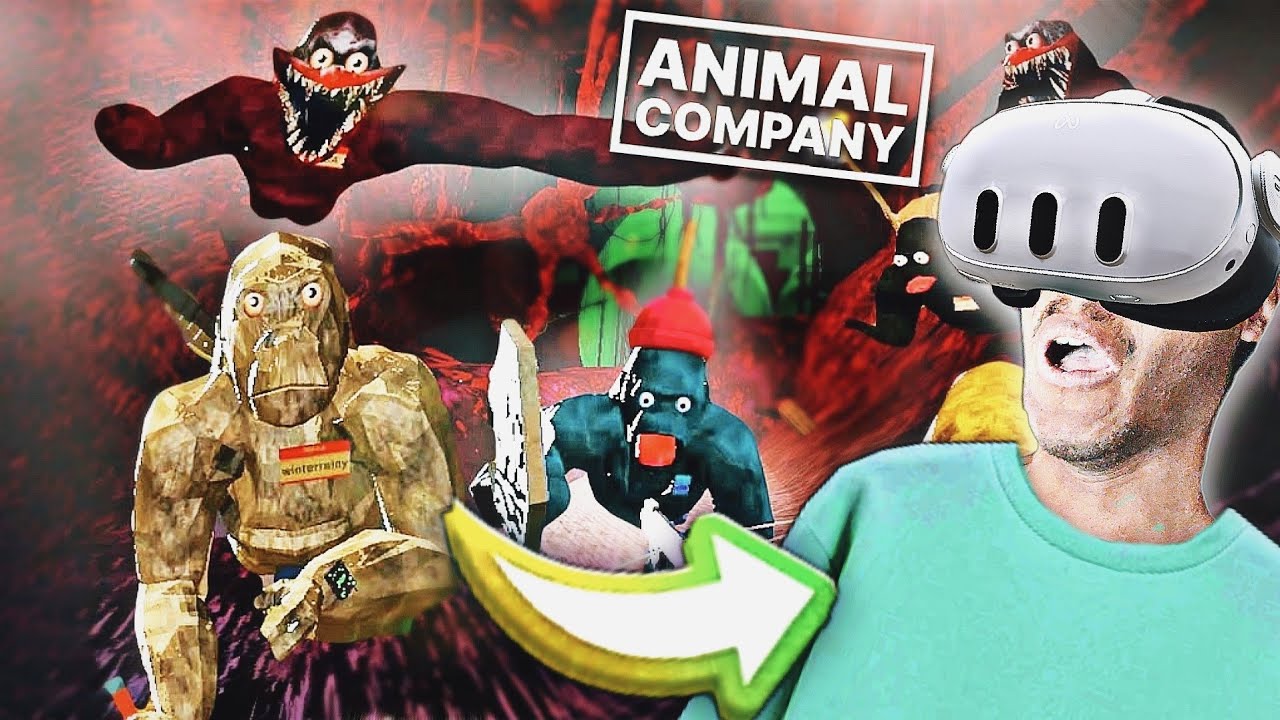 I PLAYED ANIMAL COMPANY IN VR !! - YouTube