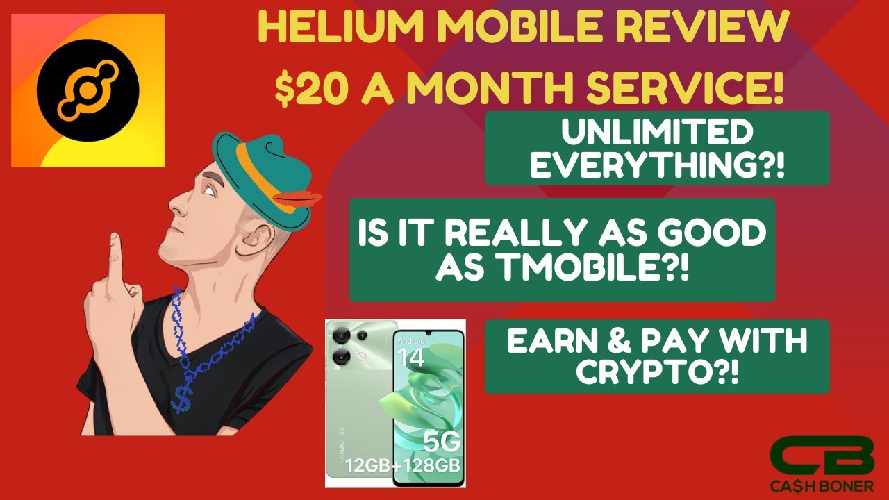 Helium Mobile Review - $20 A Month for Unlimited Everything! Earn and ...