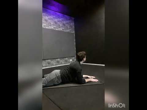 Static Warm Up Prone Neck Flexion Extension Rotation - YouTube