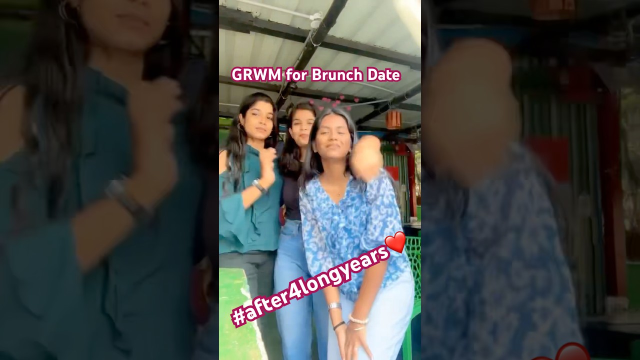 GRWM for Brunch Date ️ #youtubeshorts #shortvideo #shorts #ytshorts #makeup #viralvideo #video # ...