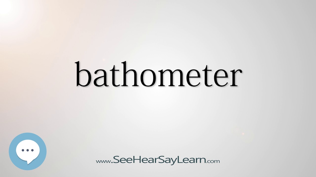 bathometer - YouTube