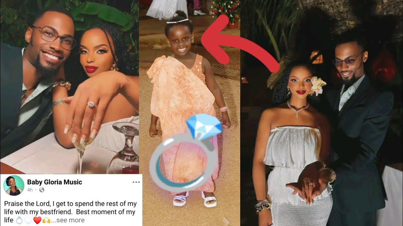 Baby Gloria Proposal Engagement Ring Trending video #viralnews #baby # ...