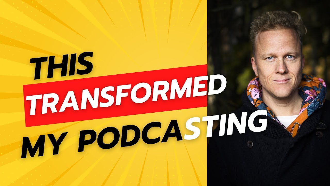 How a small portable podcast studio changed my podcasting! - YouTube