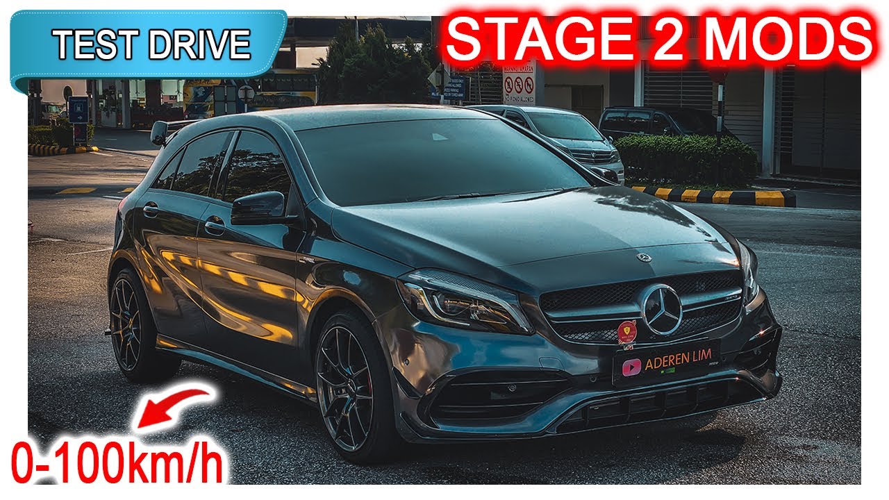 Part 1/2 | W176 Mercedes-Benz A180 | Malaysia #POV [Test Drive] [CC ...