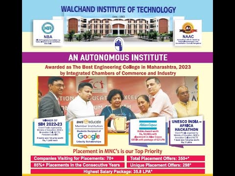 WIT Solapur Jain Minority Engineering Admission - YouTube