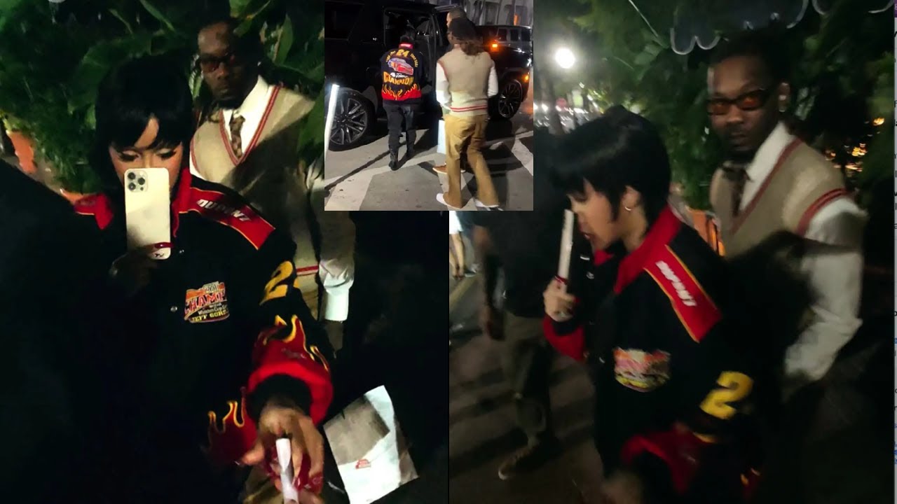 Cardi B And Offset Grabbed Romantic Dinner Together On Valentine Day ...