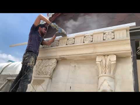 QAPI KENARİ BEZEKLİ KALONLAR İŞLENMESİ #aglay #inşaat