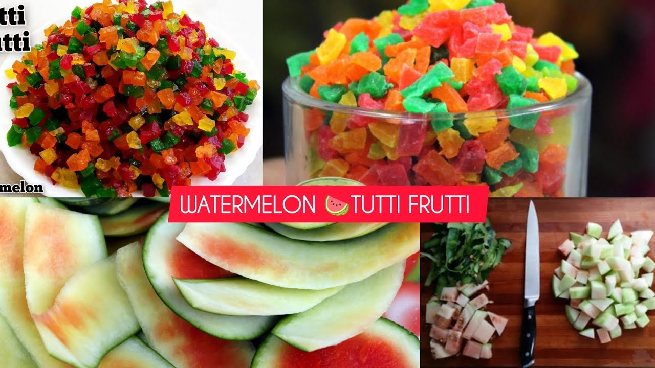 Don't waste watermelon waste part| Amazing recipe here|truti fruit # ...