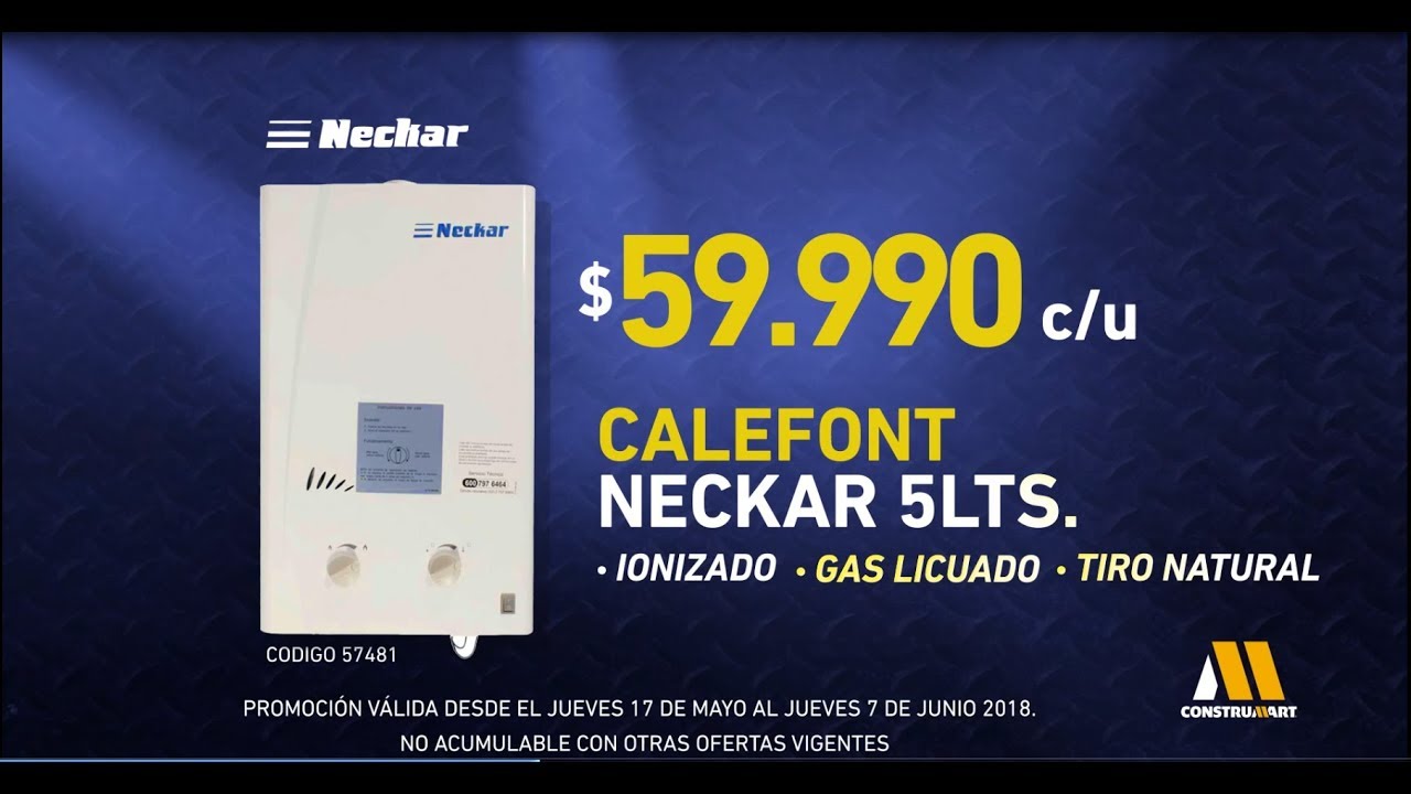 Construmart - Especialista a tu Medida / Calefont - YouTube