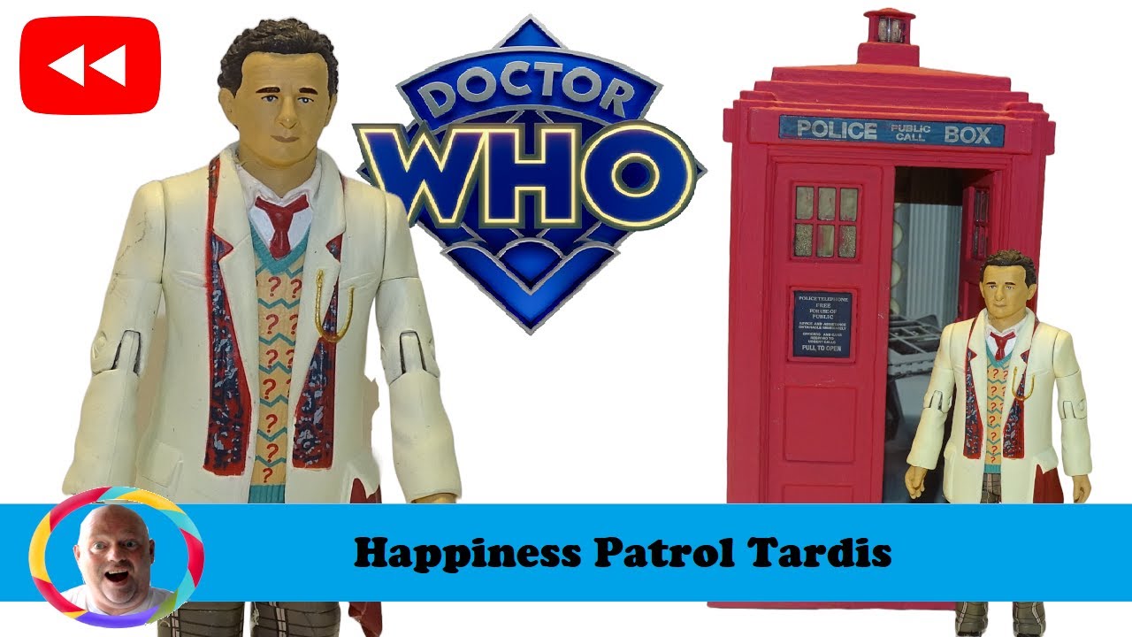 Dr Who 7th Doctor & Custom Happiness Patrol Tardis Figure Set Review ...