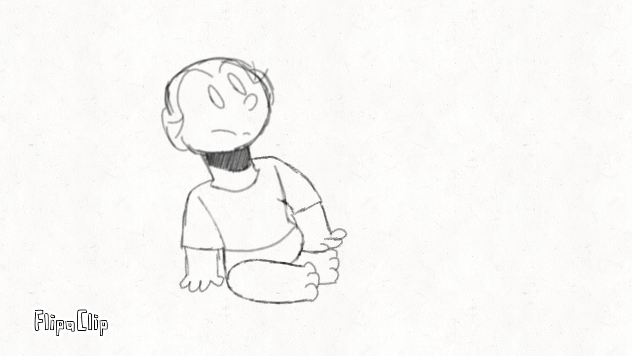 Baby Walking (and falling) - Animation Test - YouTube