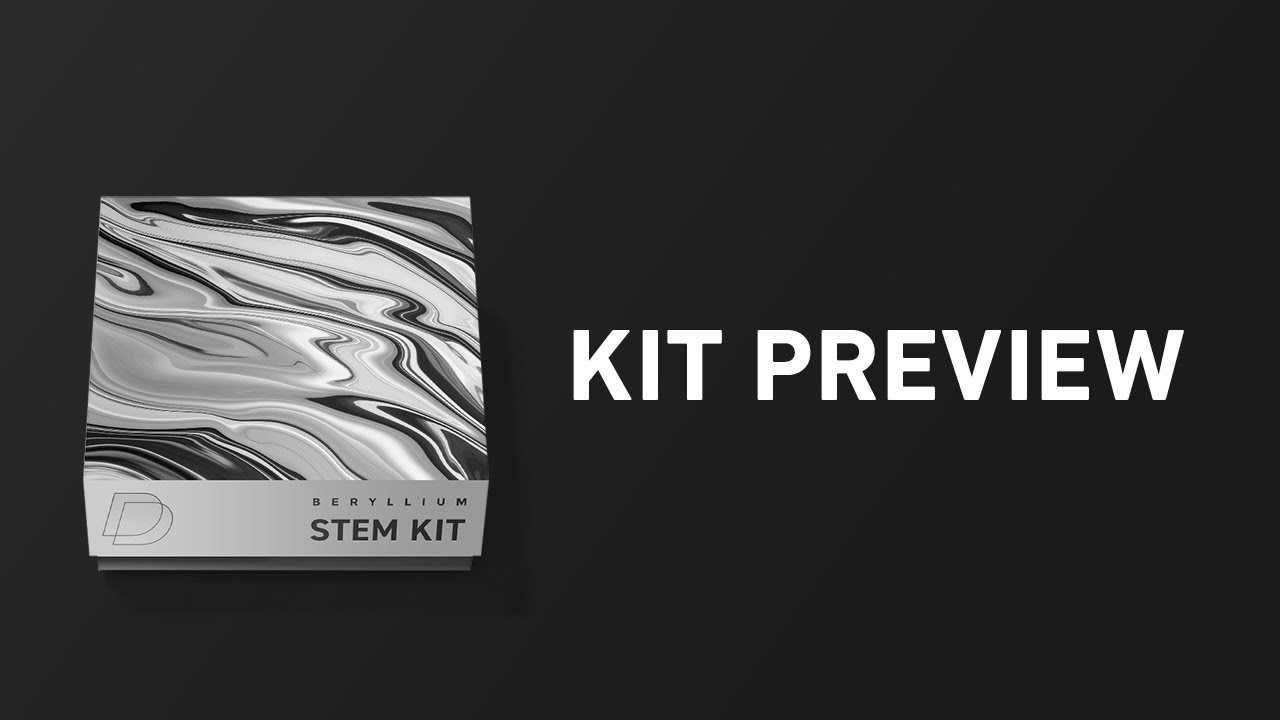Kit Preview - Beryllium (Stem Kit) + Making Beats w/ FL Studio - YouTube