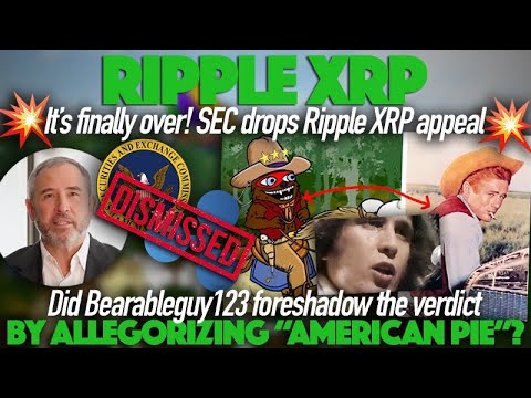 Ripple XRP: SEC Drops Ripple Appeal - Did Bearableguy123 Foreshadow ...