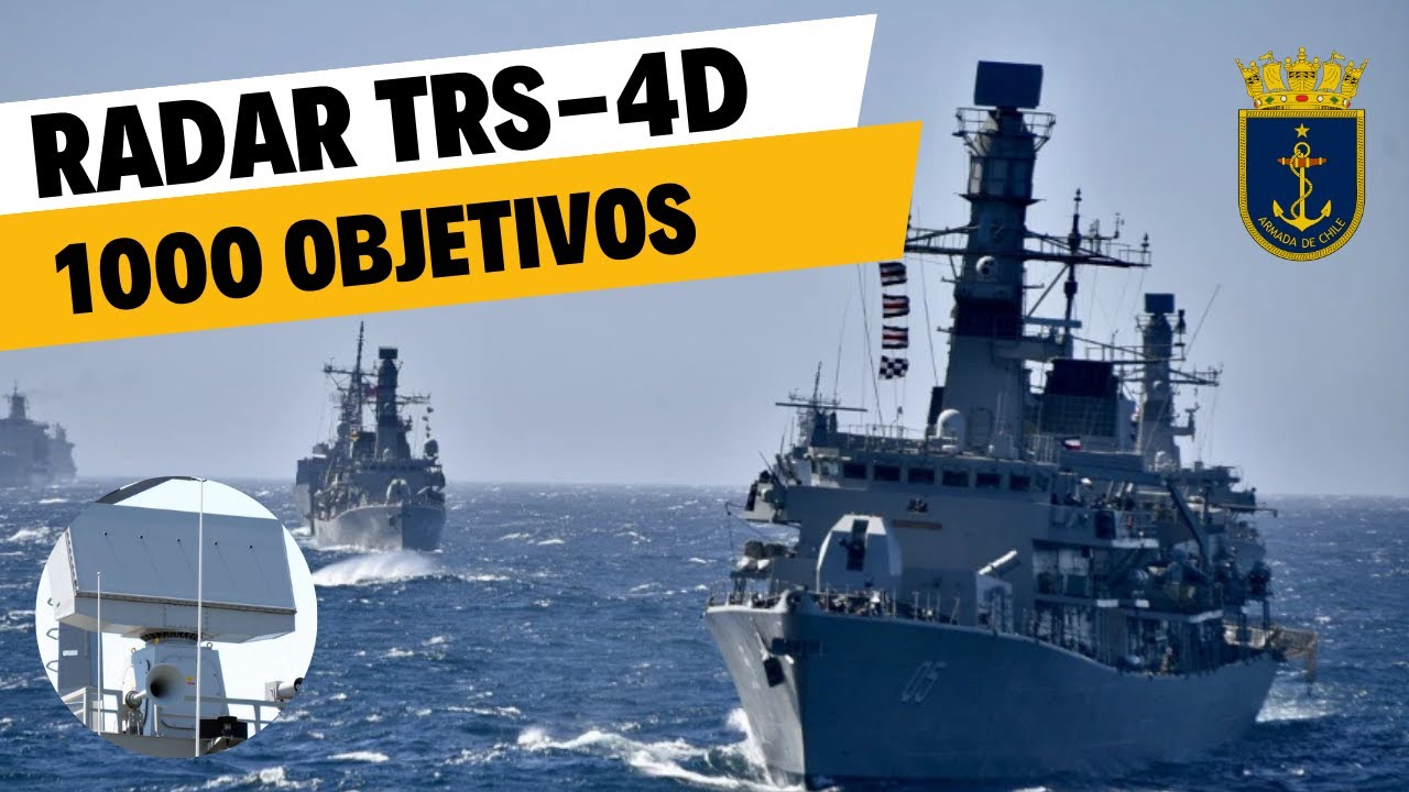 El Impresionante Radar TRS-4D de la Armada de Chile - YouTube