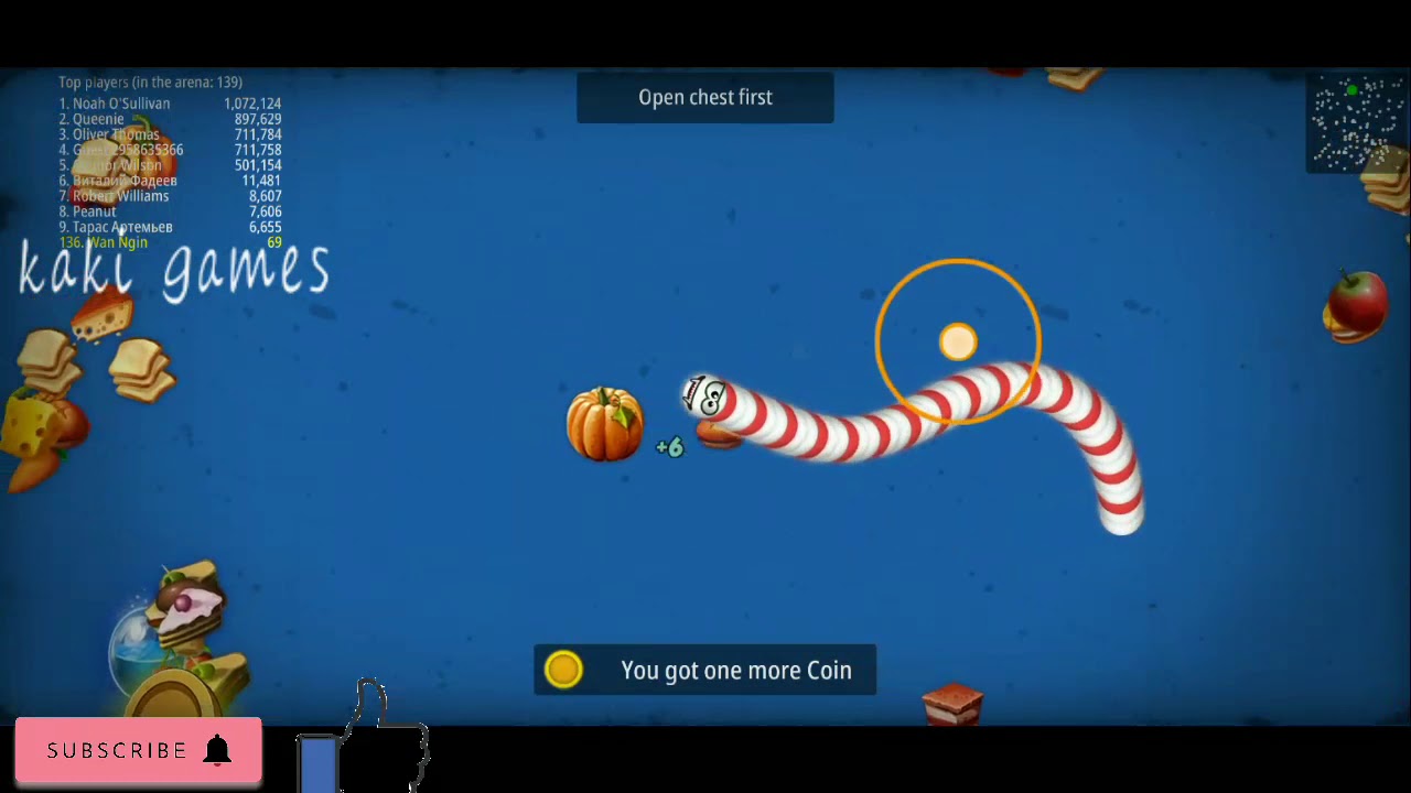 Belajar game cacing - YouTube