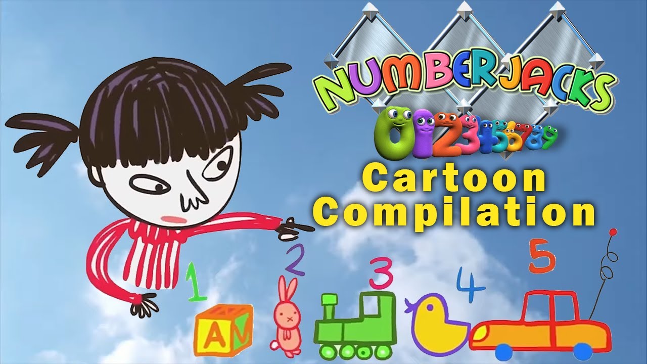 NUMBERJACKS Cartoon Animation Compilation 01 - YouTube