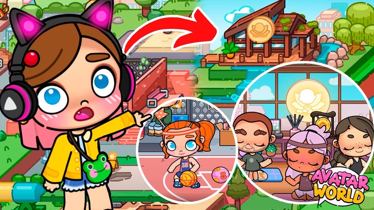 LA CIUDAD DE AVATAR WORLD😱 Conociendo nuevas ubicaciones | Aventuras de ...