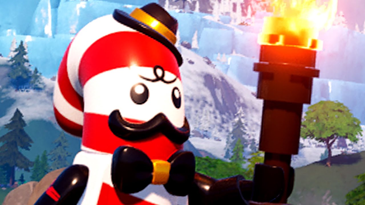 Exploring Lava Caves and Ice Caves | LEGO Fortnite | Live Stream - YouTube