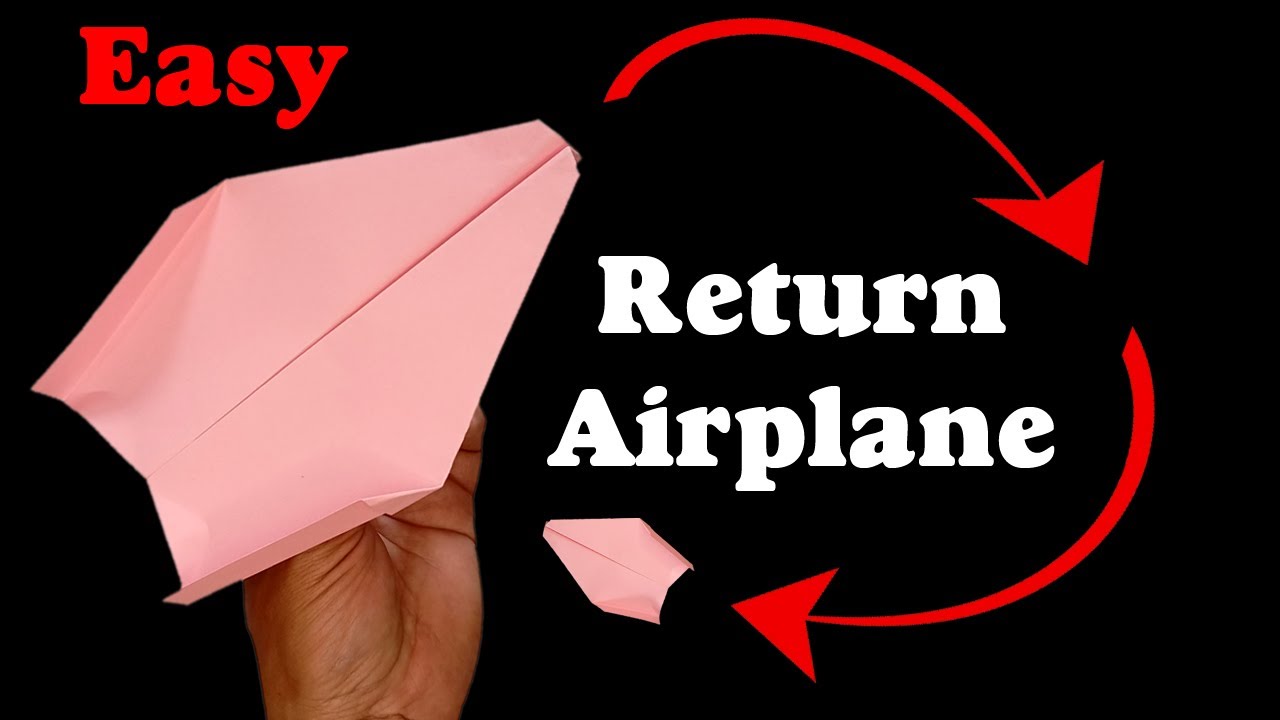 how to make origami paper airplane I aeroplane kaise banaen I paper ...