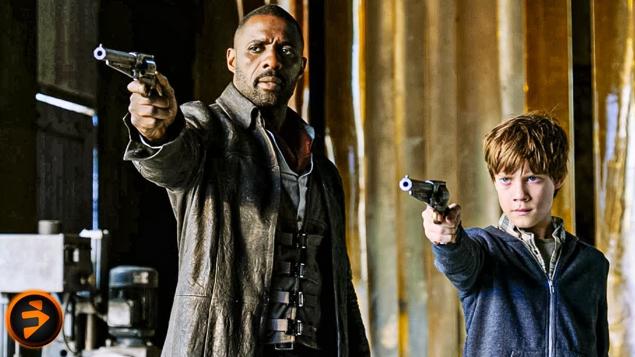 Roland Teaches Jake to Shoot | THE DARK TOWER - YouTube