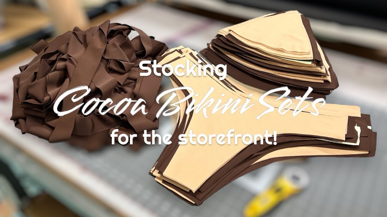 Stock Bikinis With Me 🎥 Sew Along Fj Swim Bikinis Youtube