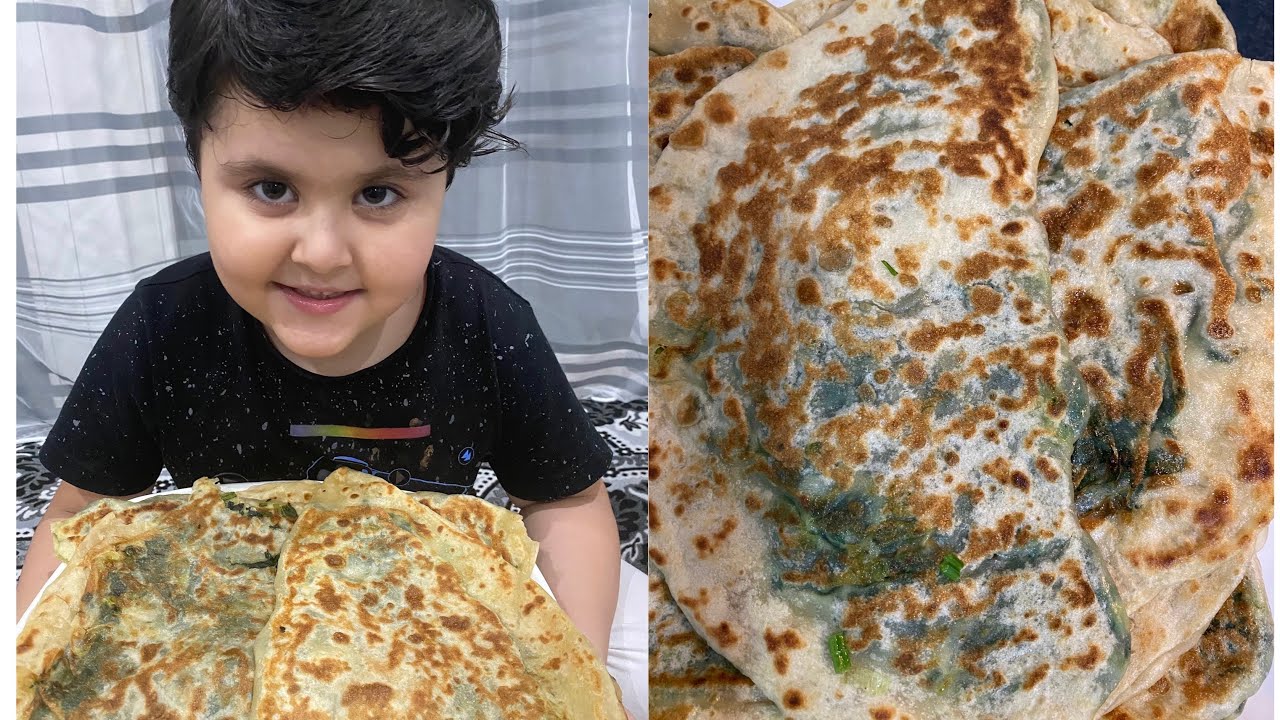 Delicious Afghan spinach paraki. - YouTube
