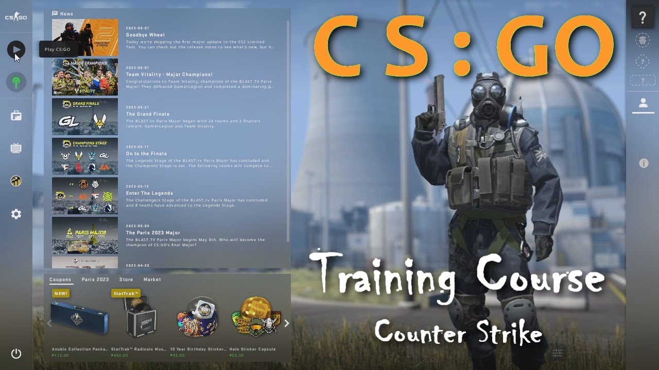 Counter Strike | Go | The Reborn, Training Course - YouTube