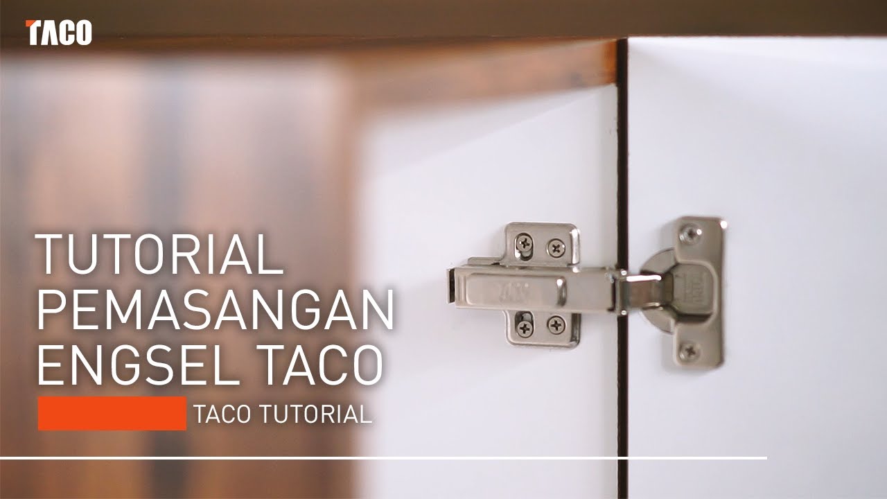 MUDAH BANGET! PASANG SENDIRI DIRUMAH ENGSEL SENDOK TACO PADA FURNITURE ...