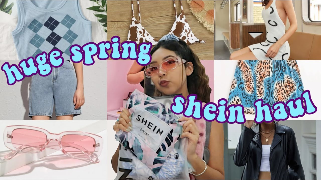 HUGE shein spring haul 2021🧚🏼‍♀️(40+ items) - YouTube