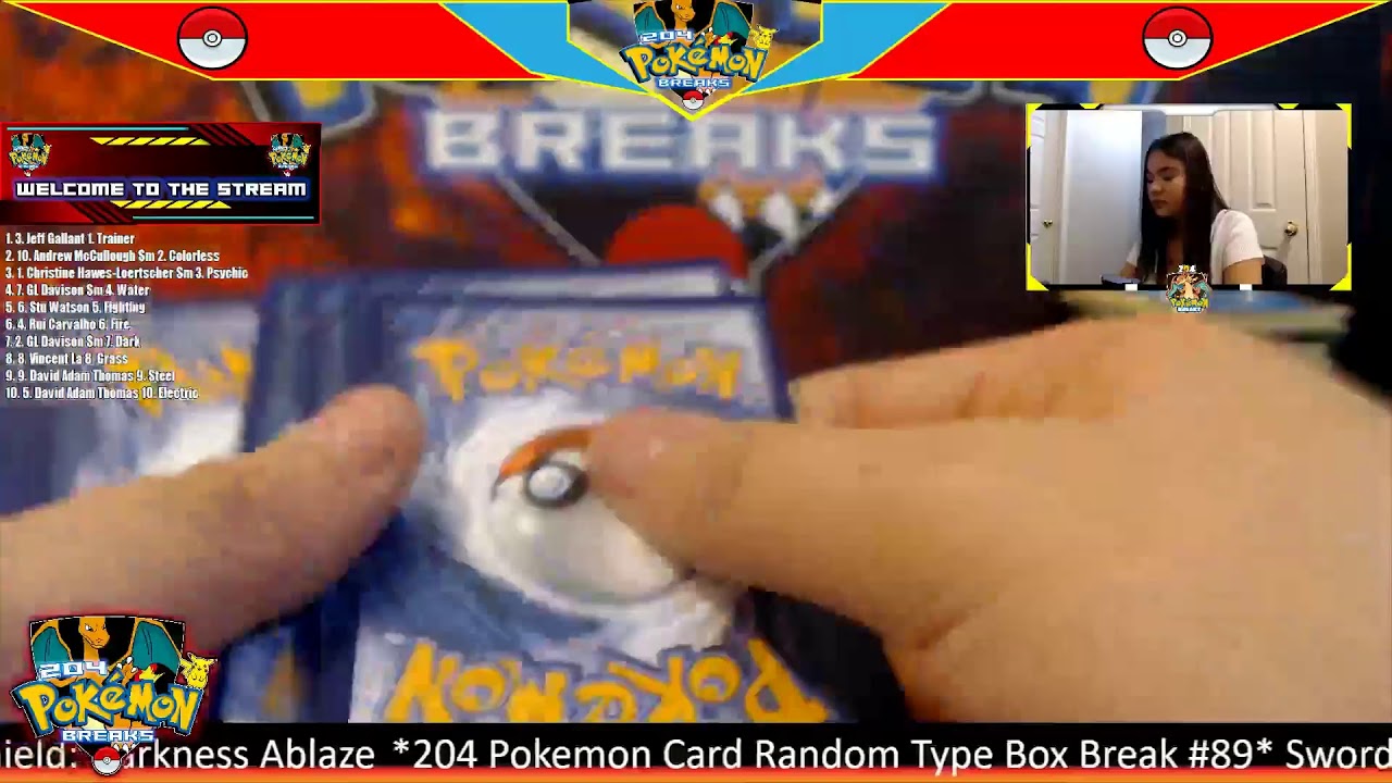 *204 Pokemon Card Random Type Box Break #89* [November 14, 2020] - YouTube