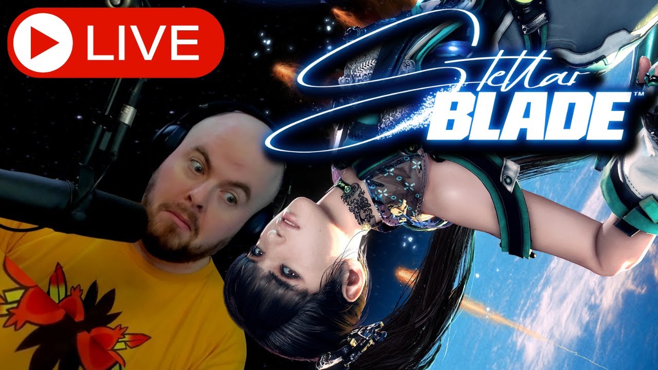 LIVE - JIGGLE PHYSICS + SOULS = STELLAR BLADE GOTY? - YouTube