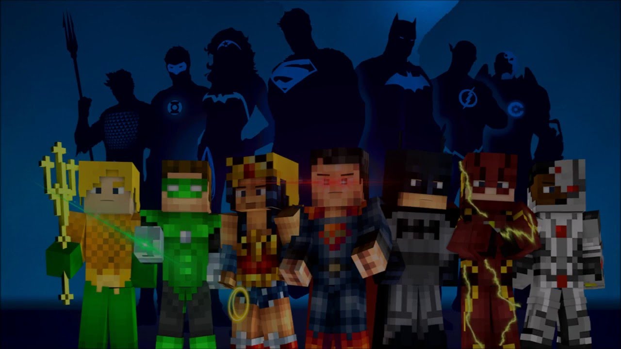 Justice League (Minecraft Speed Render) - YouTube