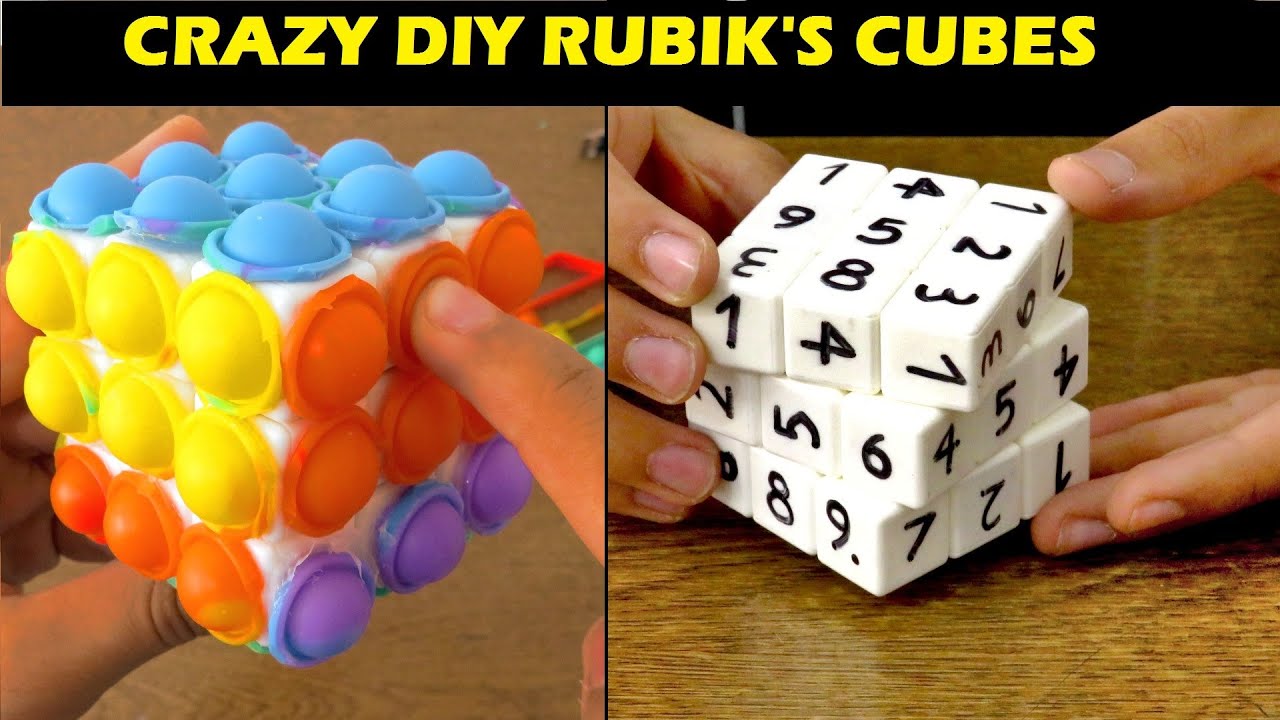I Made Mind-Blowing Rubik’s Cubes | DIY - YouTube