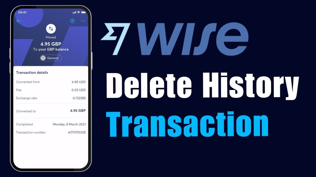 How To Delete Transaction HIstory On Wise YouTube how-to-delete-transaction-history-on-wise-youtube