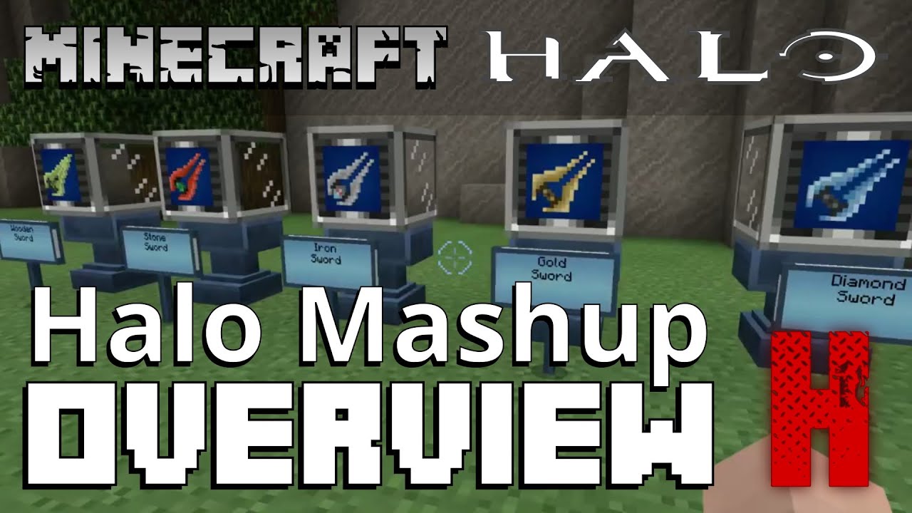 Minecraft Halo Mashup Overview - YouTube