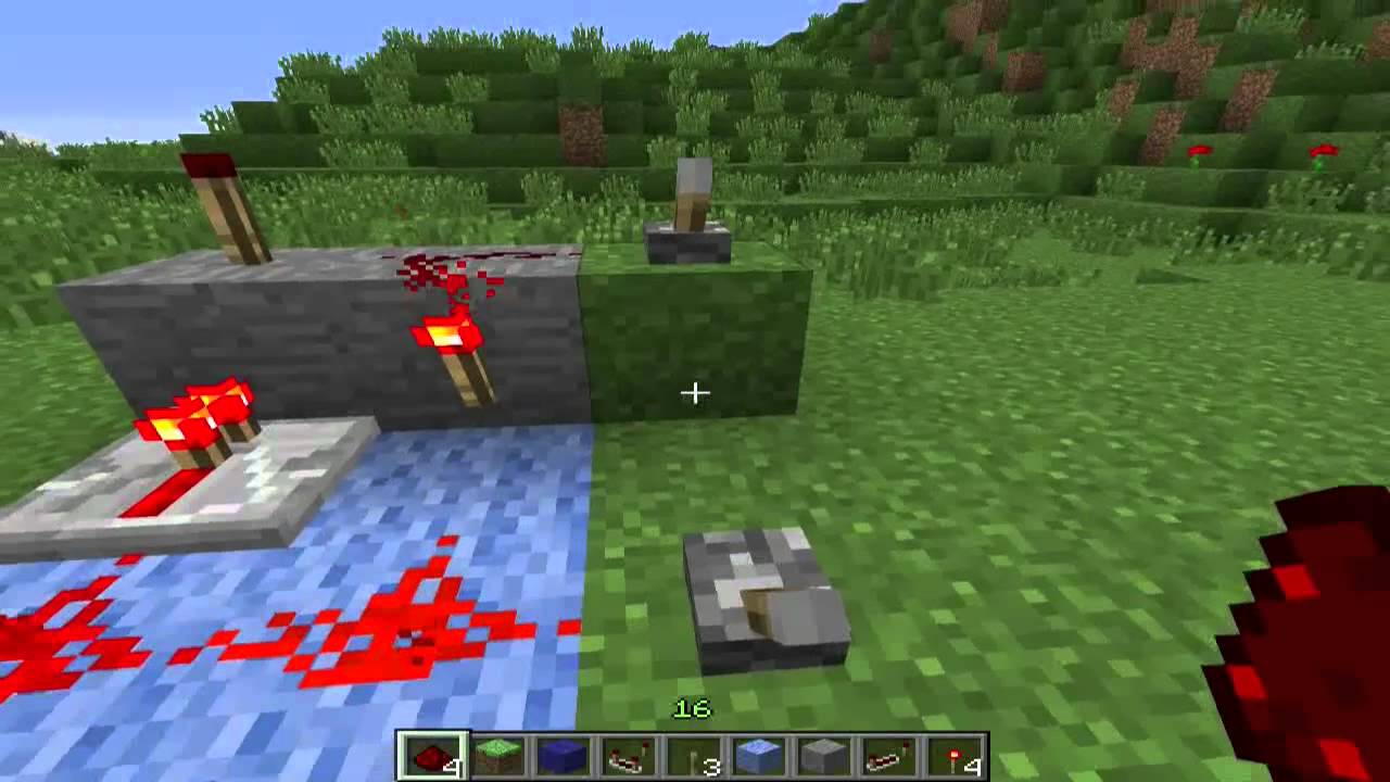 Minecraft Speicherzelle - Memory cell on / off high / low simple mini ...