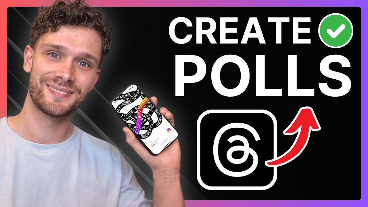 How To Create A Poll On Threads - YouTube