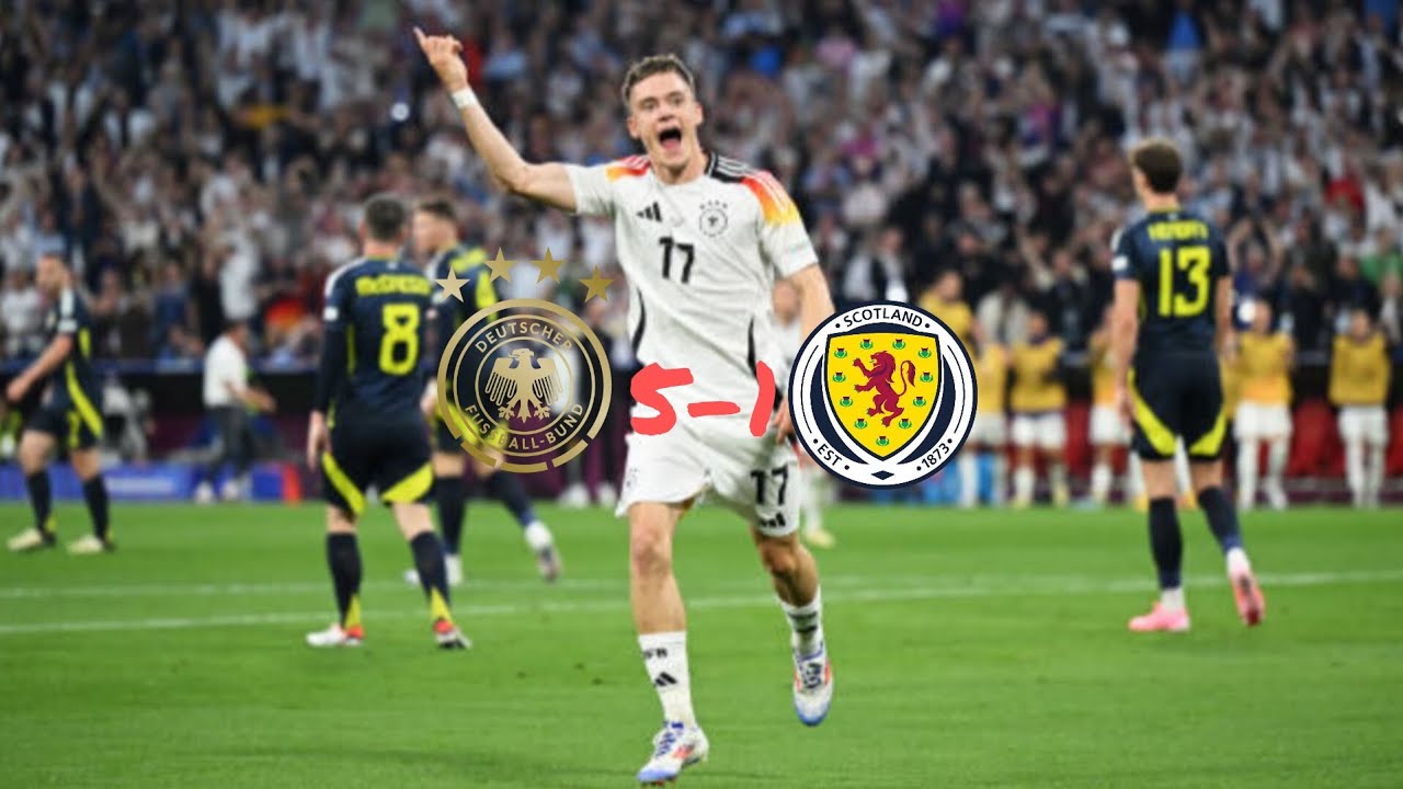 Germany 5-1 Scotland|Germany Kick-Off Euro 2024 with a dream start ...