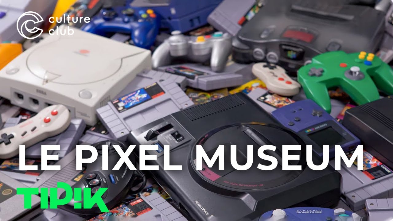 Plonge dans l'histoire des jeux vidéo avec le Pixel Museum - YouTube