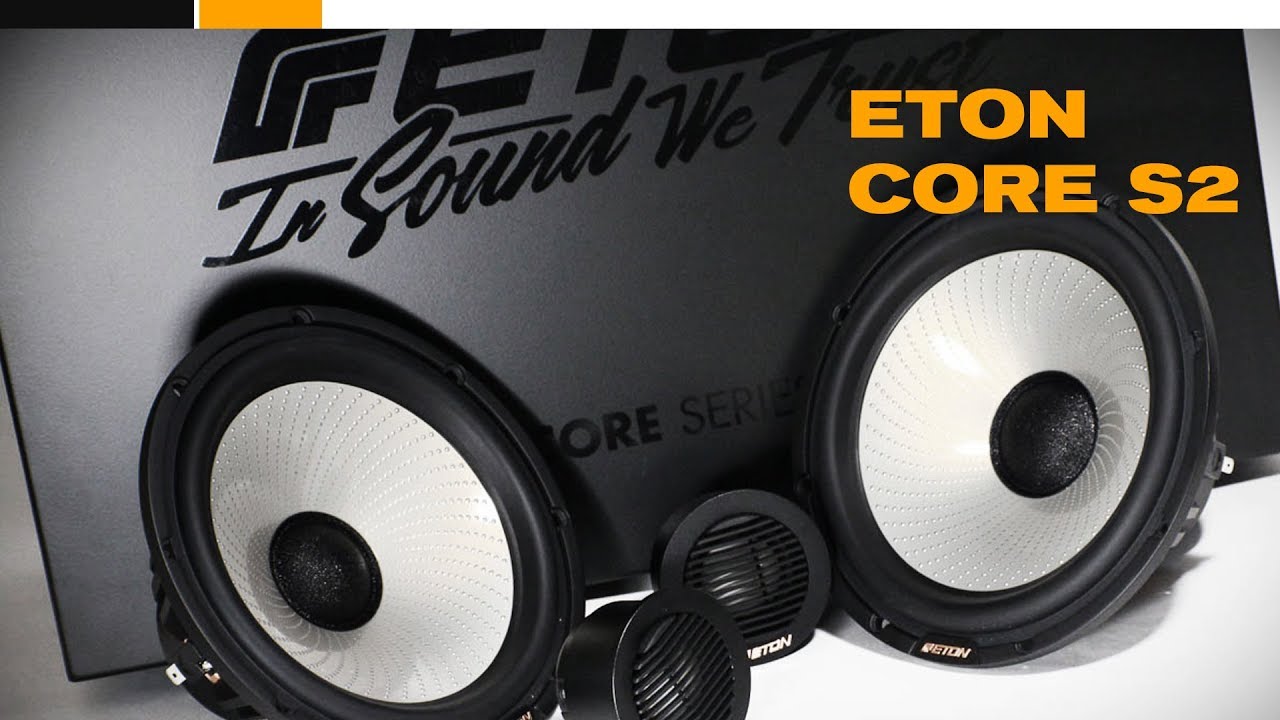 Обзор 2-полосной компонентной акустической системы Eton Core S2 - YouTube
