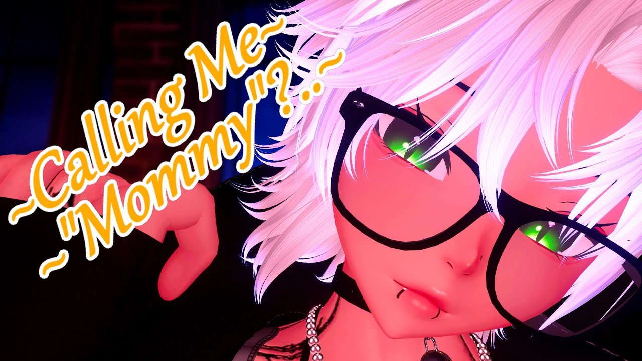 Accidentally Calling Your Goth Roommate Mommy | VRChat ASMR [Nightmare ...