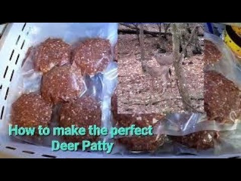 How to Make Deer Burger Patties (CATCH AND COOK) 2022 BOW SEASON - YouTube