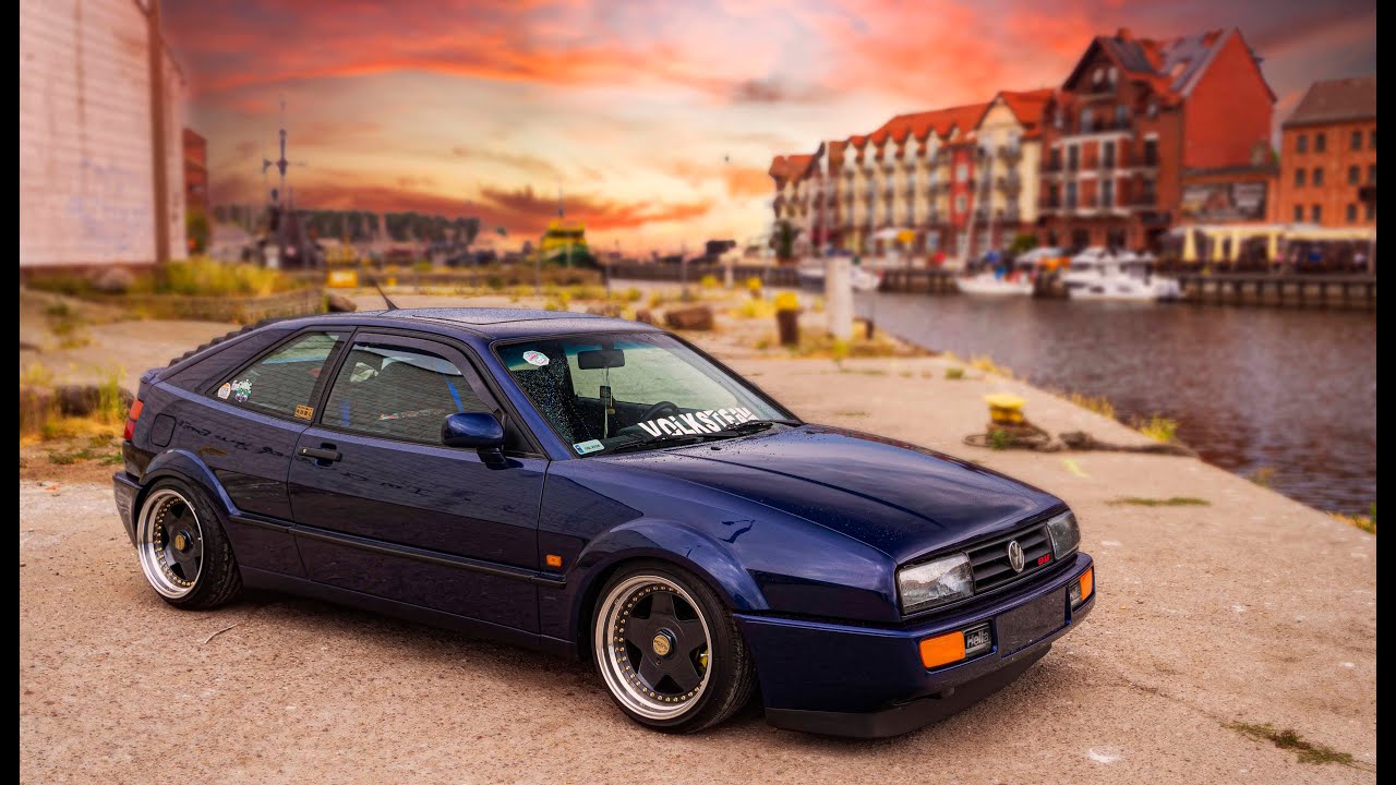 VW Corrado Bossiego, V8, Low, Stance, NoAirride, Custom - YouTube