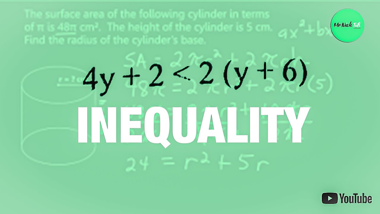 Basic inequality problem - YouTube