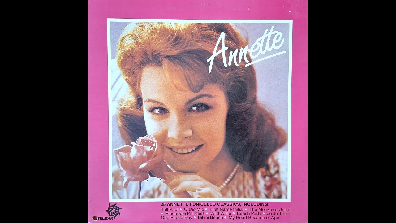 "First Name Initial" by Annette Funicello. - YouTube